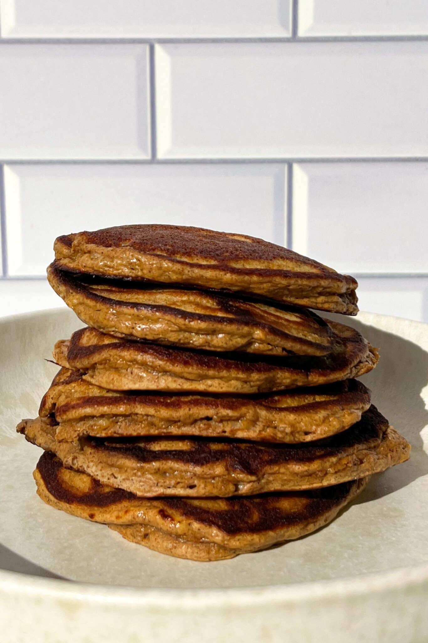 The BEST Low Calorie Pancakes Without Milk - Feasty Travels