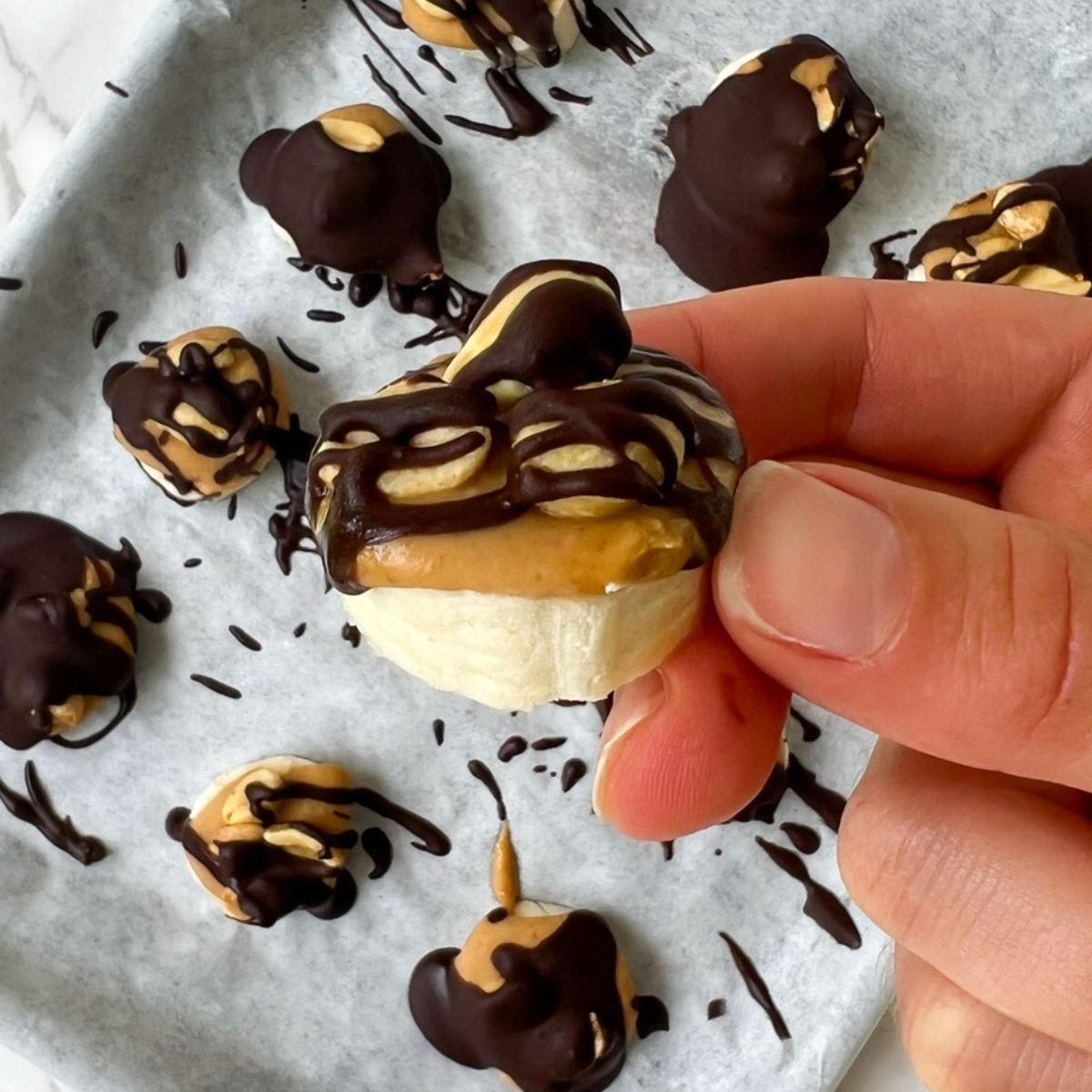 Healthy Snickers (Gluten Free) - Feasty Travels