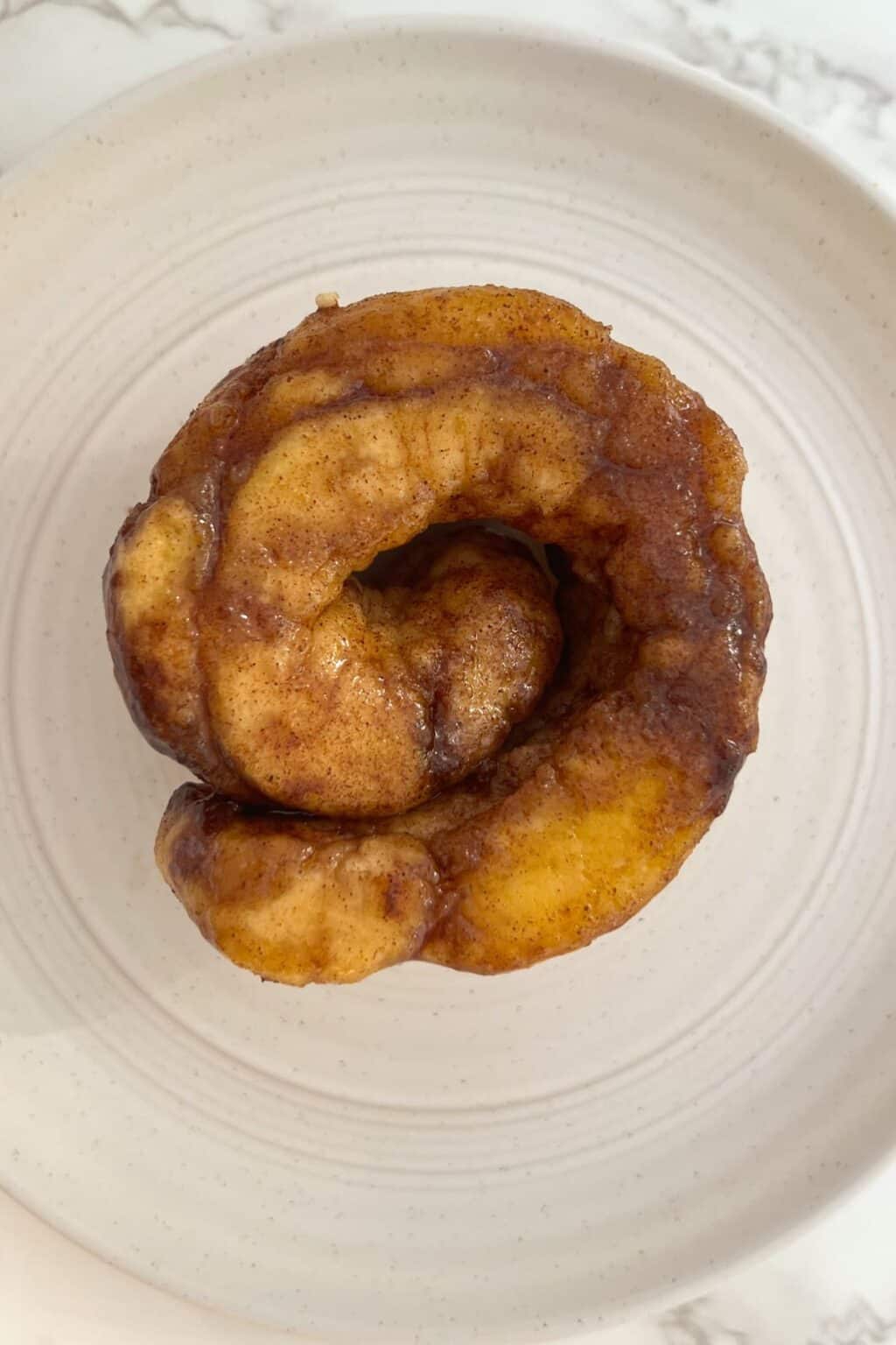 single serve cinnamon roll - feasty travels