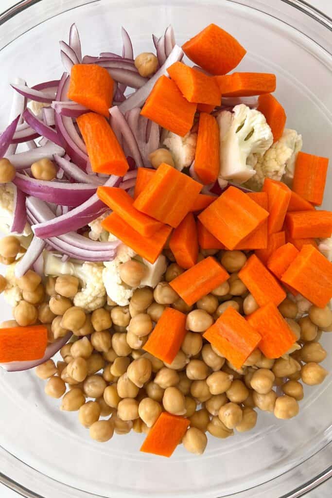 Healthy Couscous Moroccan Salad - Feasty Travels