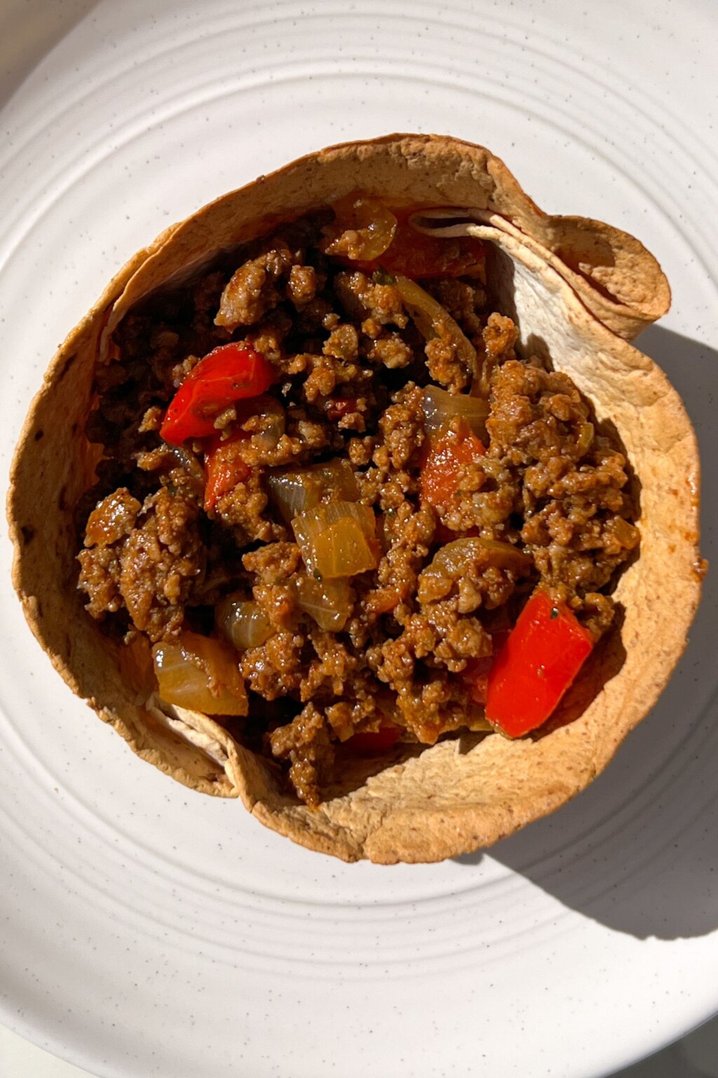 Beef Taco Cups Recipe - Feasty Travels