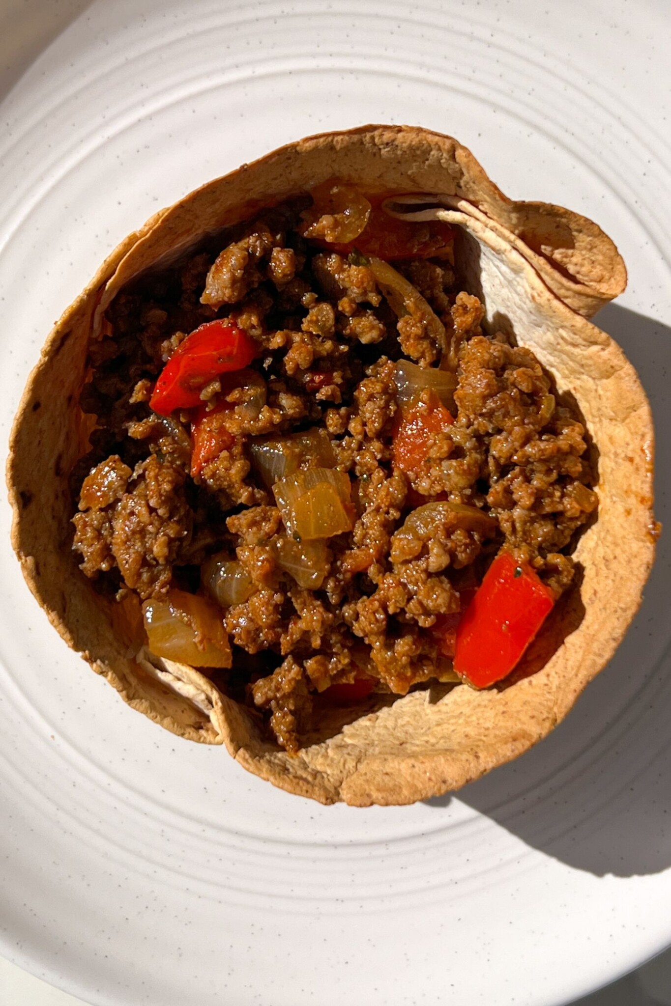 Beef Taco Cups Recipe - Feasty Travels