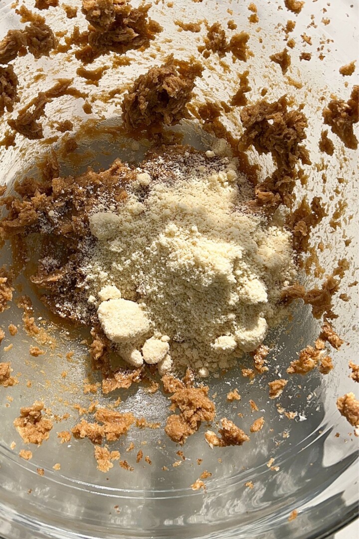 Edible Gluten-Free Cookie Dough with Protein Powder - Feasty Travels