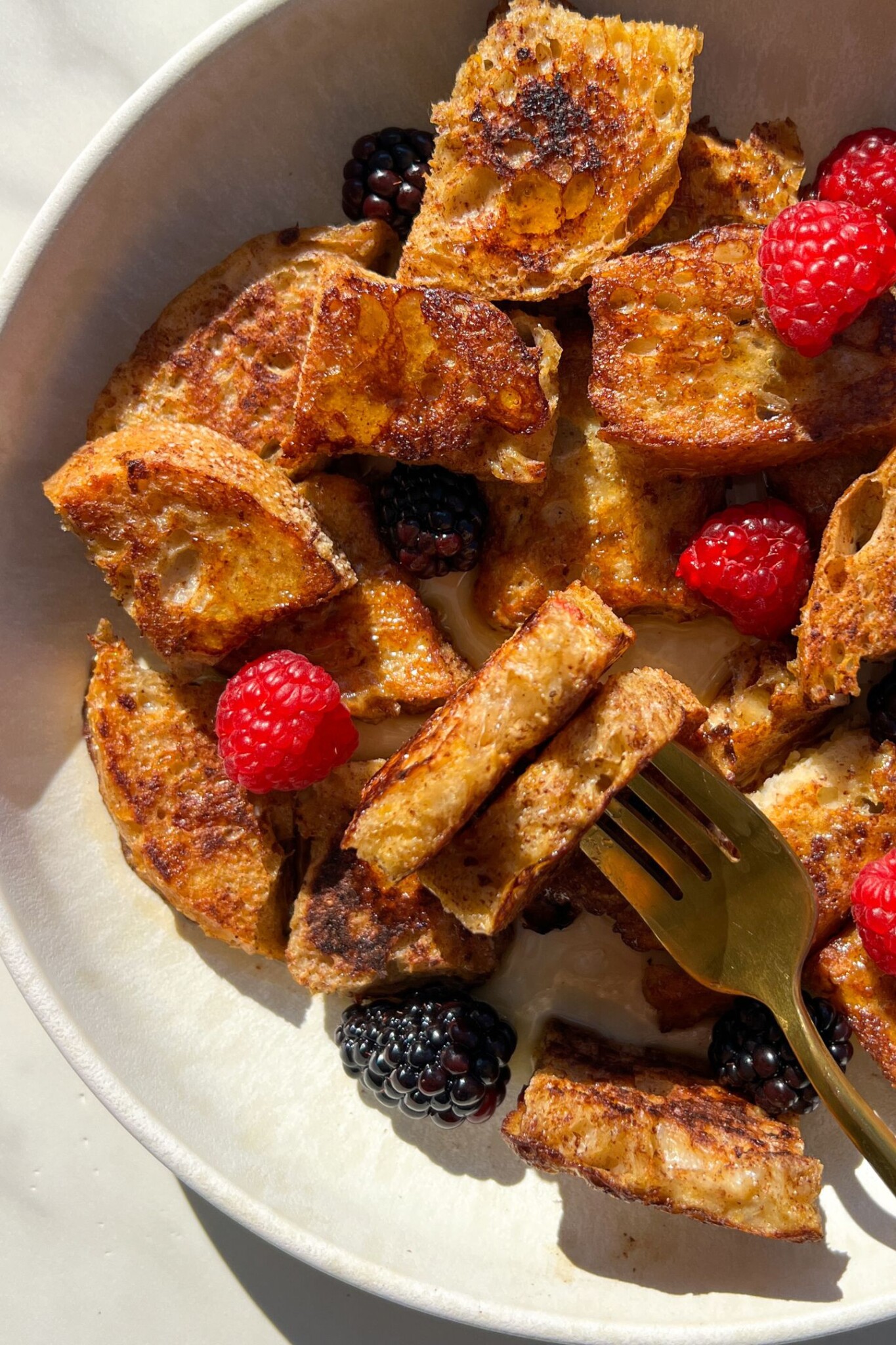 Sourdough French Toast Bites - Feasty Travels