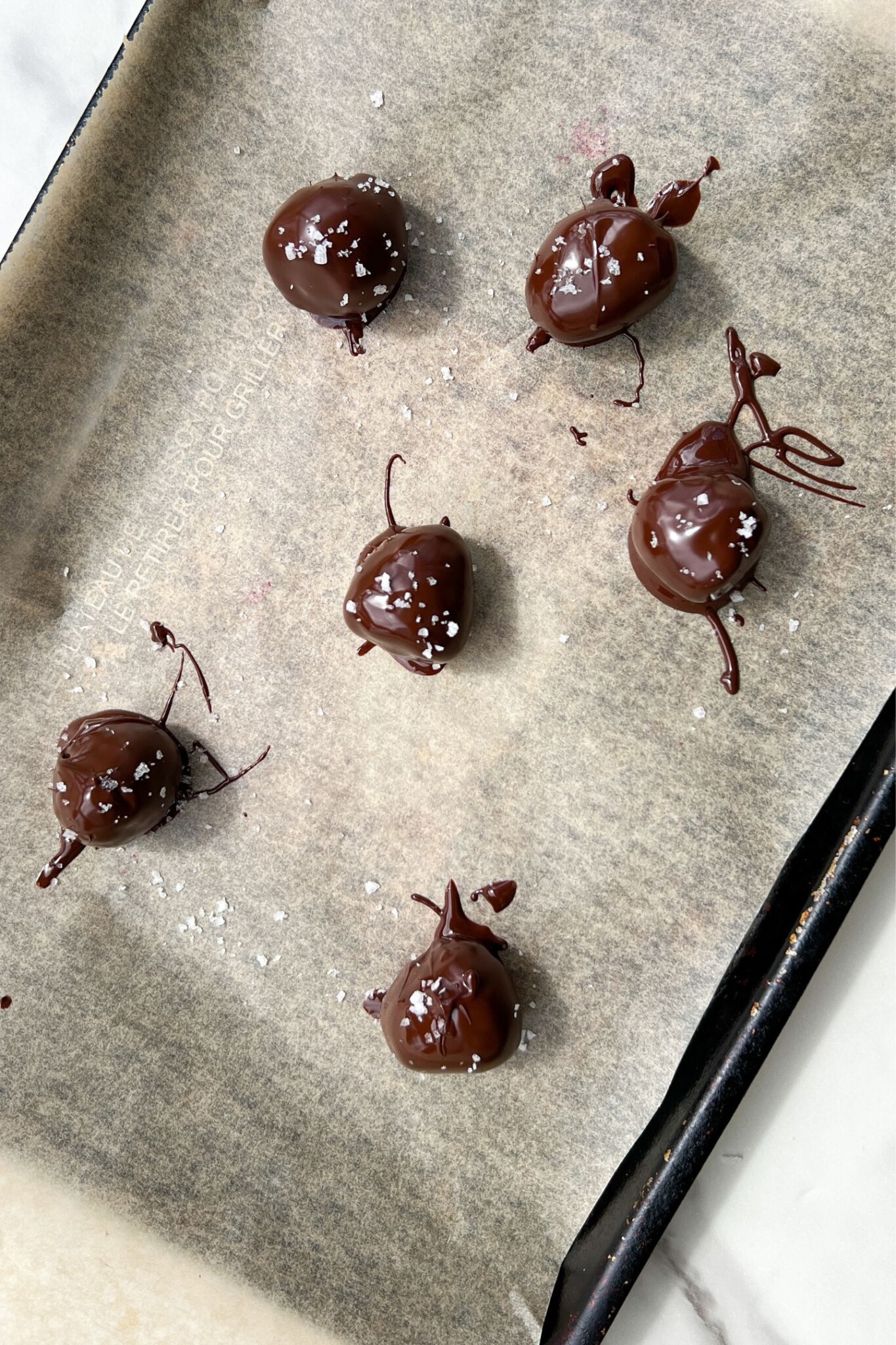 Chocolate Covered Raspberries with Peanut Butter - Feasty Travels