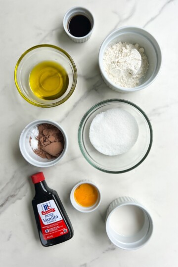 Chocolate Cake for Two Recipe - Feasty Travels