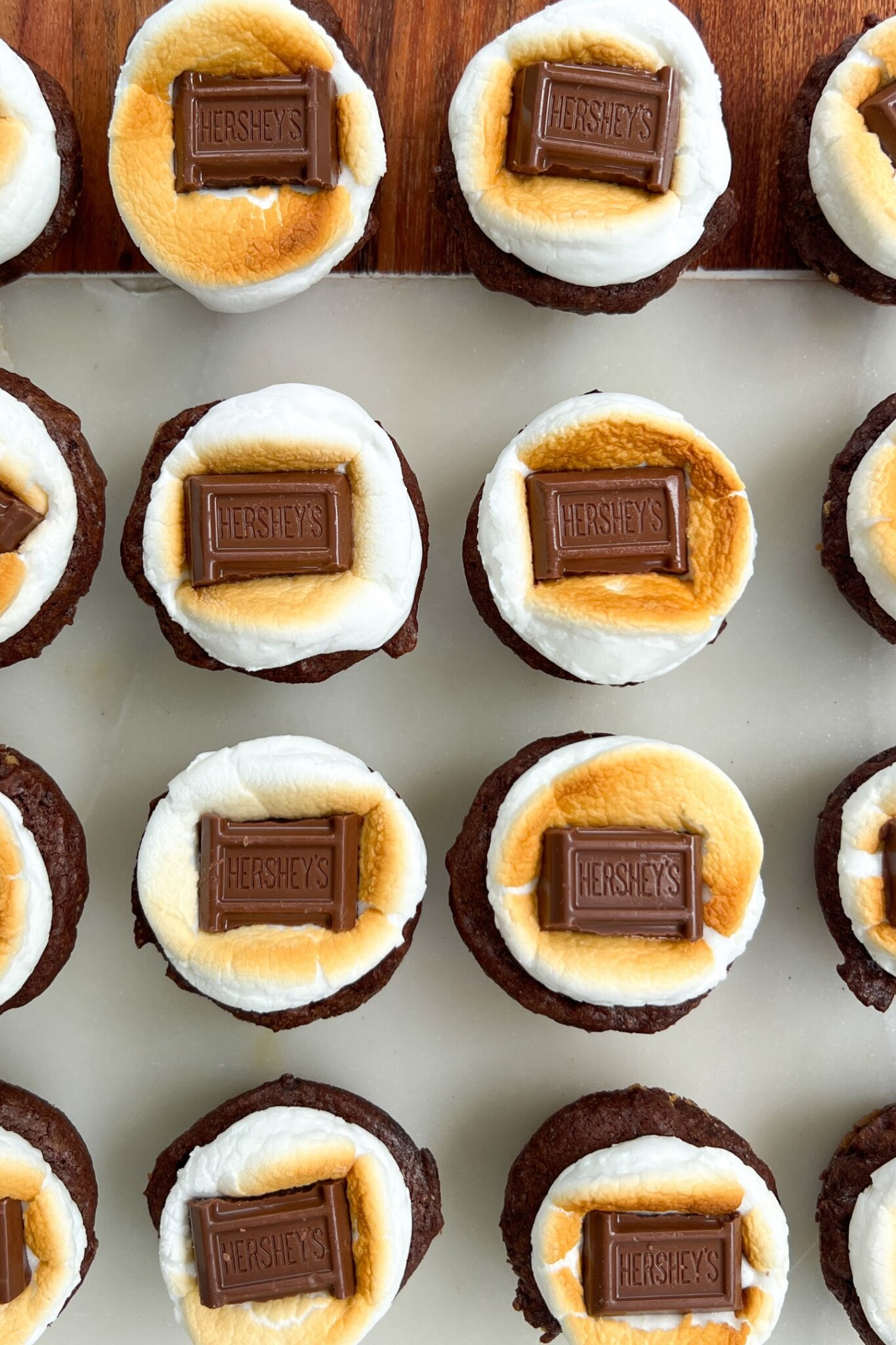 S'mores Brownie Bites Recipe - Feasty Travels