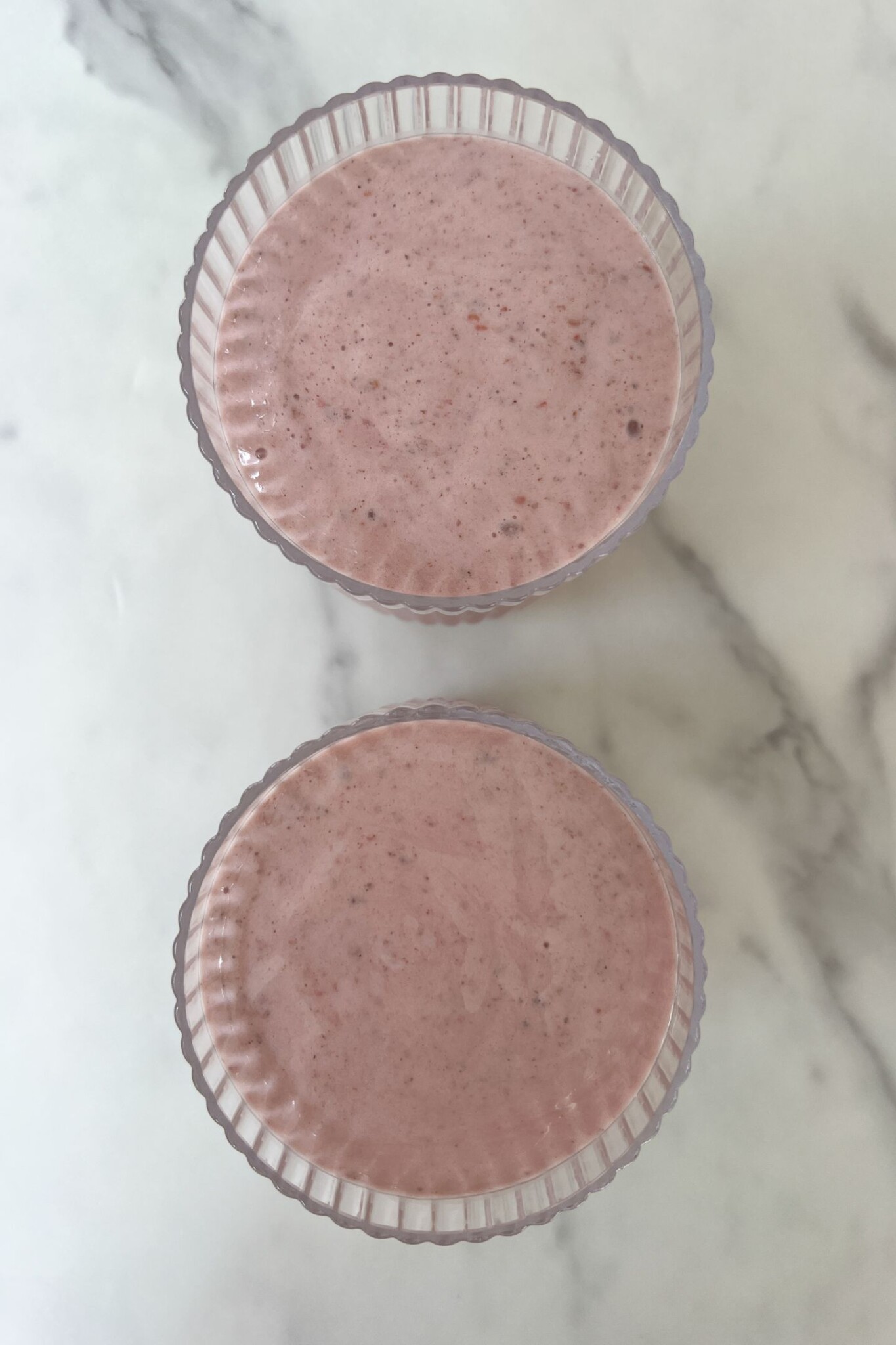 Raspberry Smoothie with Frozen Fruit - Feasty Travels