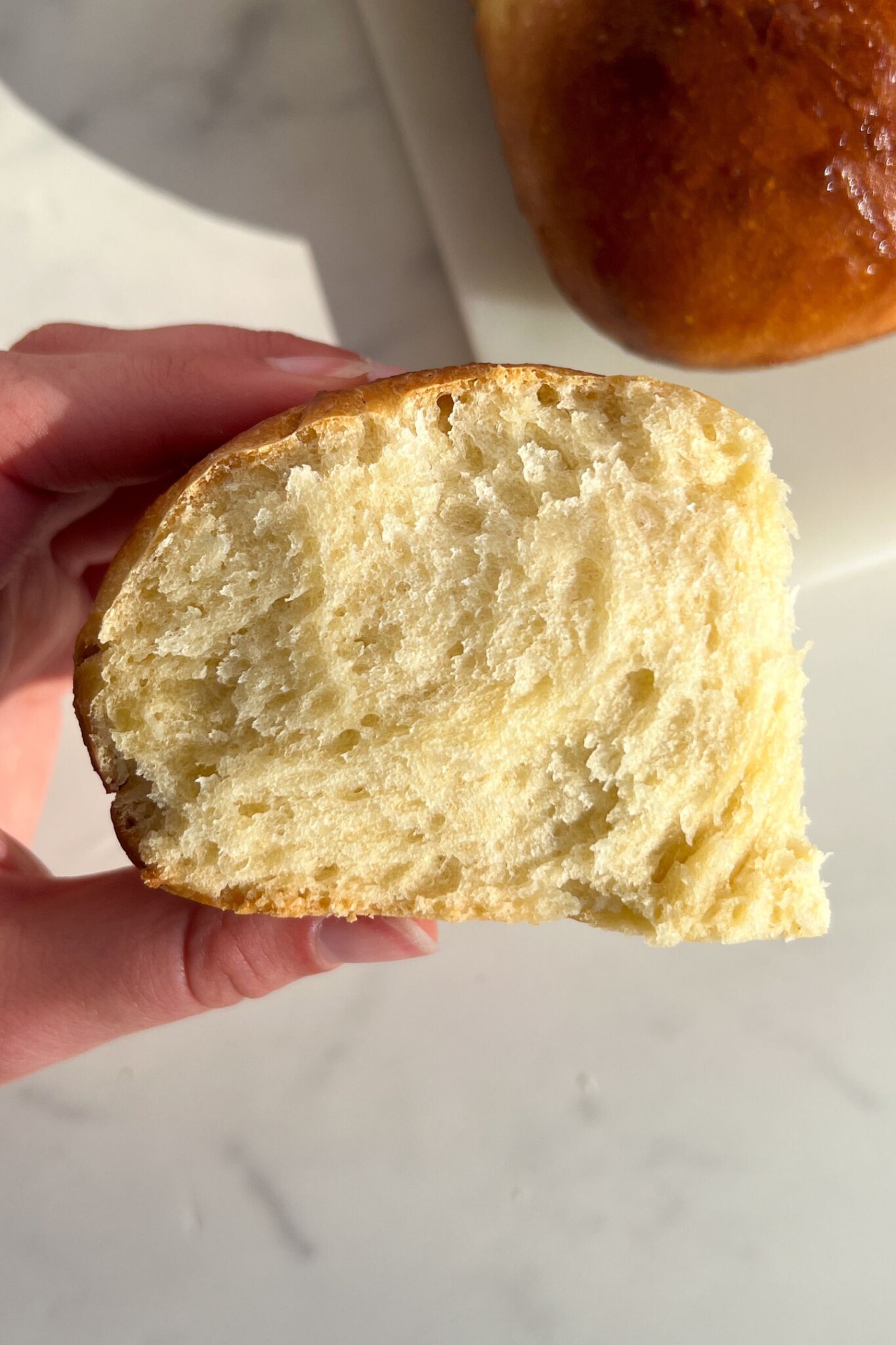 Challah Dinner Rolls Recipe - Feasty Travels