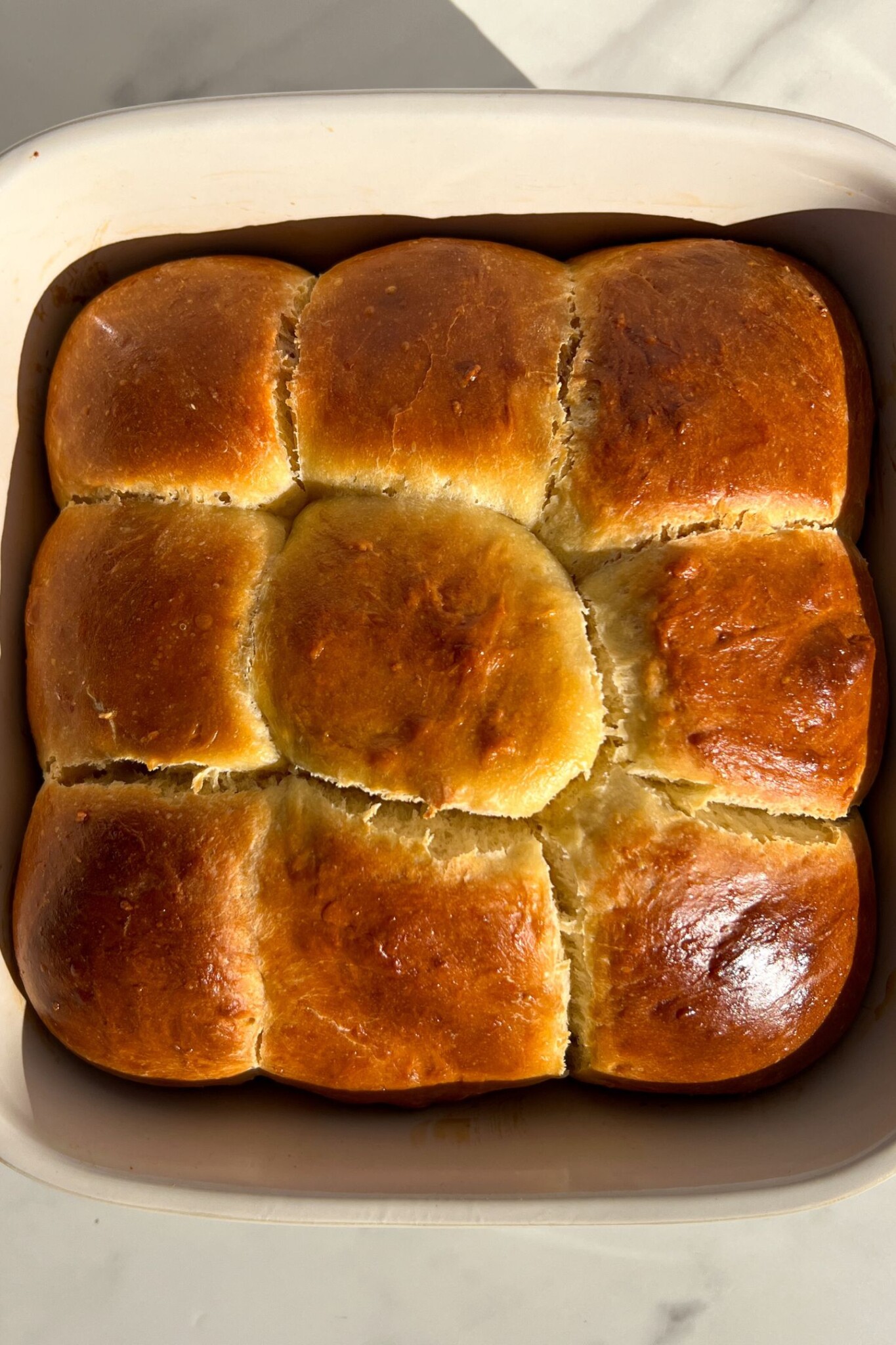 Challah Dinner Rolls Recipe - Feasty Travels