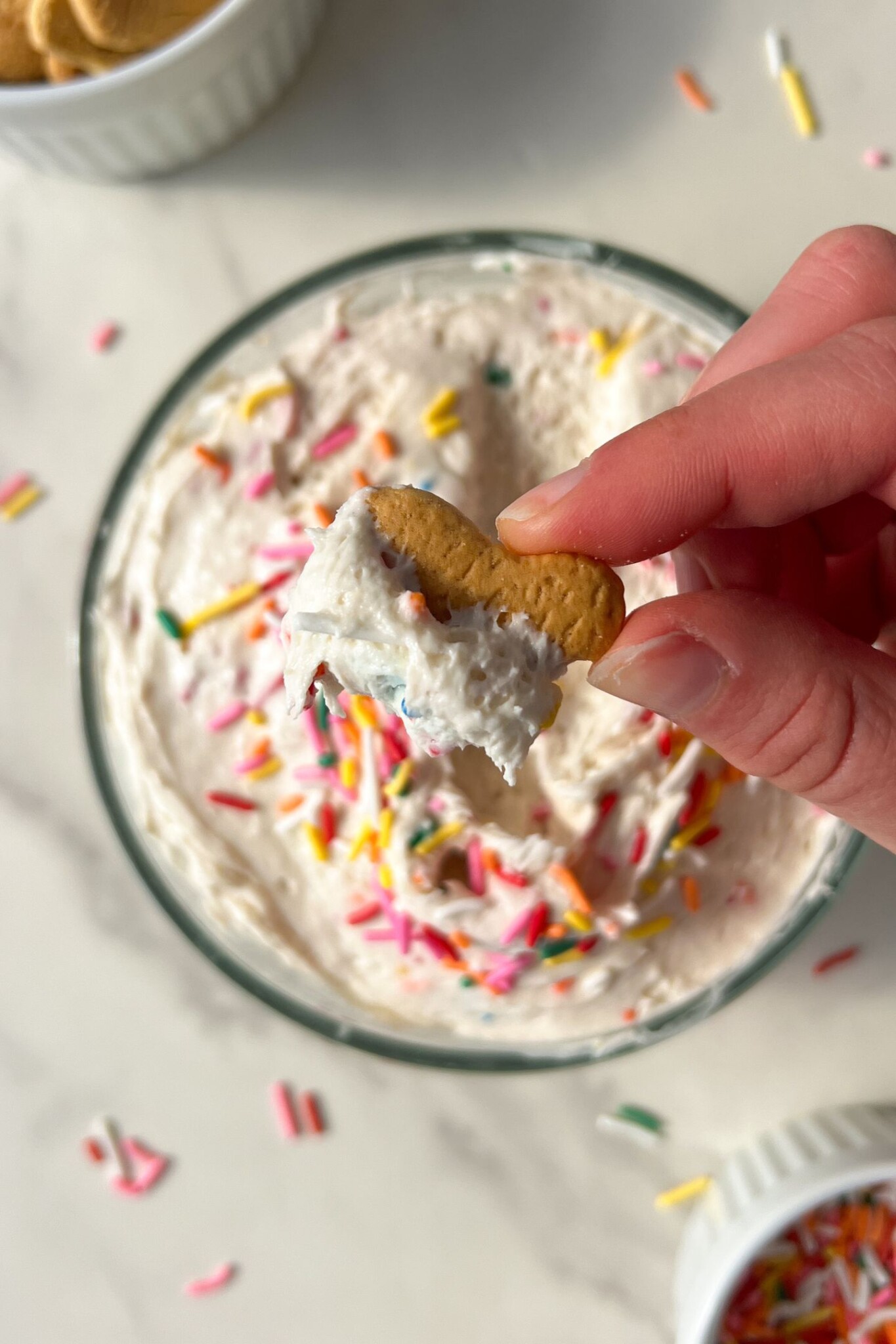 Funfetti Dip Recipe - Feasty Travels