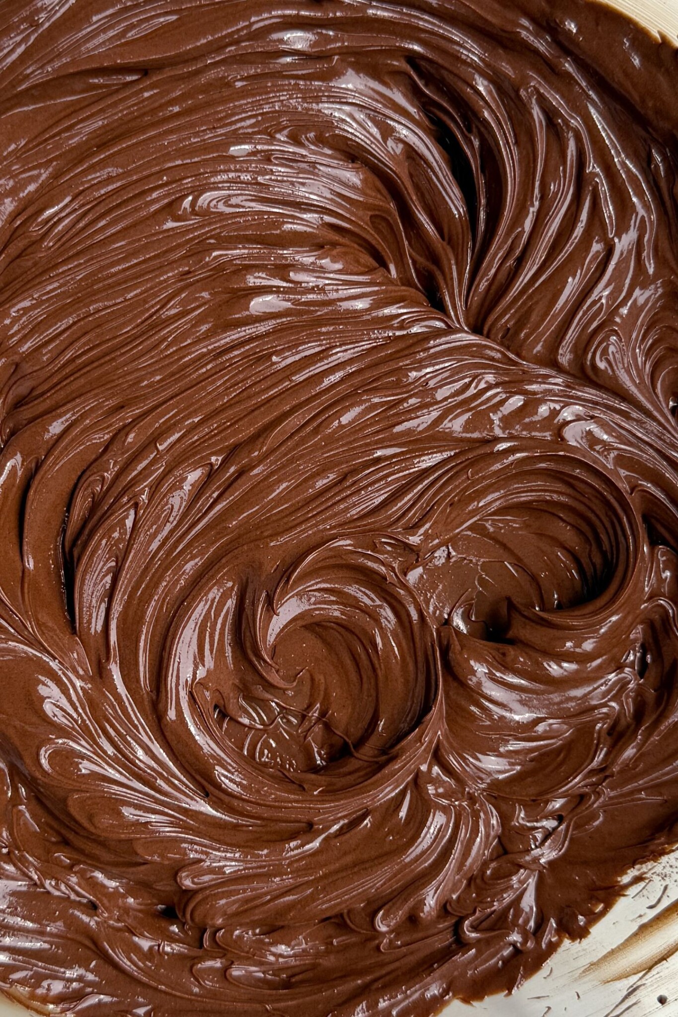 Chocolate Buttercream Frosting with Melted Chocolate - Feasty Travels